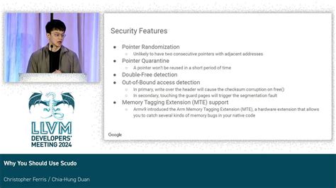 2024 llvm dev mtg why you should use scudo youtube