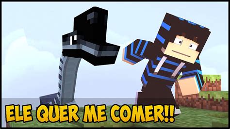 Minecraft Dinocraft 15 O Dinossauro Da Nenha Quer Me Comer Youtube