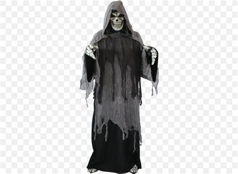 Death Robe Halloween Costume Clothing Png 600x600px Death Black And