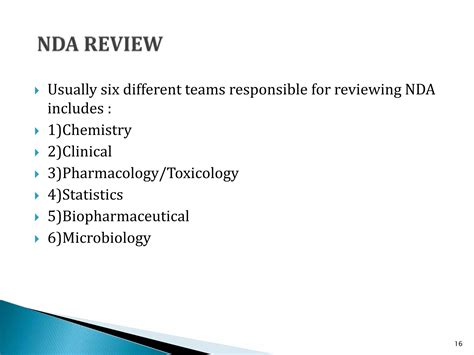 NDA And ANDA Regulatory Approval Process PPT