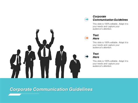 Corporate Communication Guidelines Ppt Powerpoint Presentation File Slide Portrait Cpb