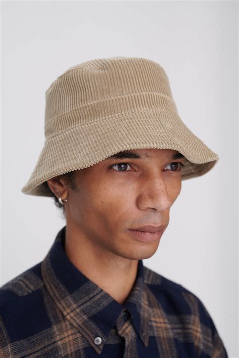 Our Legacy Bucket Hat Clay Grey Cord