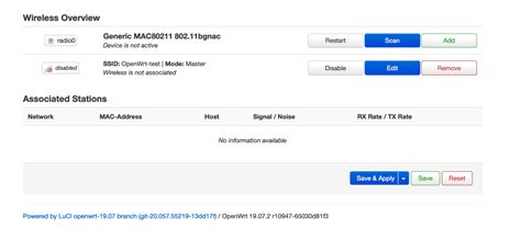 Wifi Is Enabled But No Ssid Broadcasting Installing And Using Openwrt