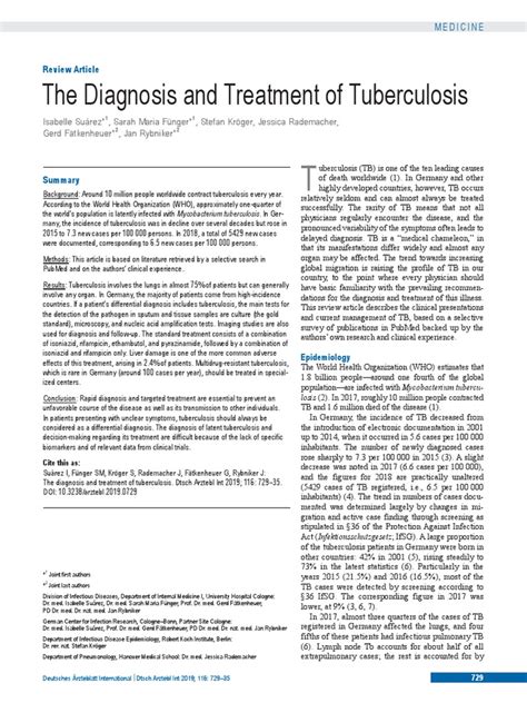 Terapi Tb Pdf Tuberculosis Clinical Medicine