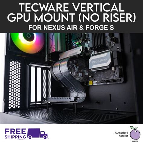 Tecware Vertical GPU Bracket Forge S Nexus Air No Riser Cable Shopee Singapore