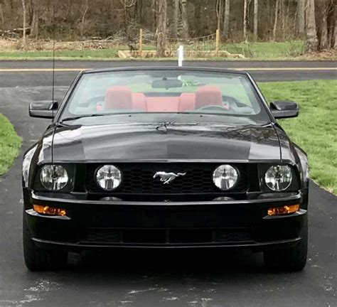 Black 2005 Ford Mustang Gt Convertible Premium For Sale Mustangcarplace