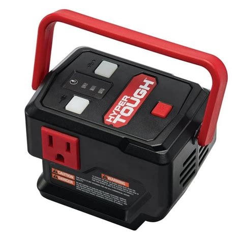 Hyper Tough 20v 150 Watts Power Sourceinverter Battery Not Included