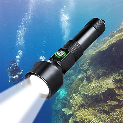 Odepro ND22 1300 lúmenes luz de buceo y Odepro ND51 2500 lúmenes luces