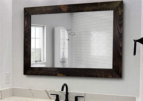Amazon Shiplap Rustic Wood Framed Mirror Handmade In The USA