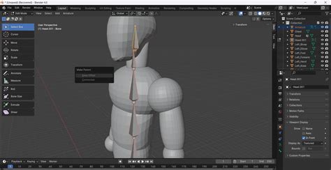 Issue With Rigging R Blenderhelp