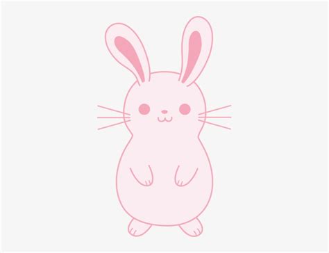 Cute Pink Bunny Pointing Royalty Free Svg Cliparts Vectors And