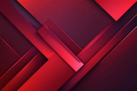 Premium Photo Abstract Red Gradient Geometric Square Shape Background
