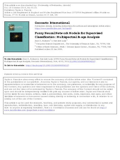 pdf fuzzy neural network models for supervised classification