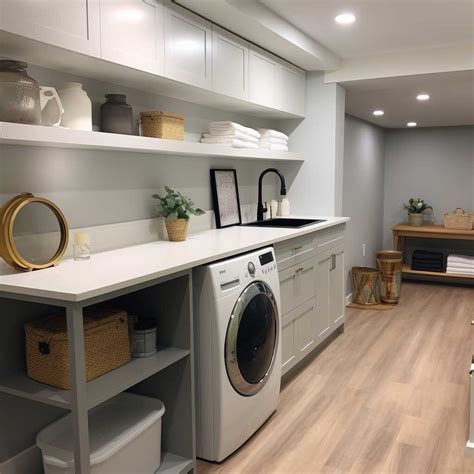 8 Budget Friendly Basement Laundry Room Ideas For Your Home • Artfasad