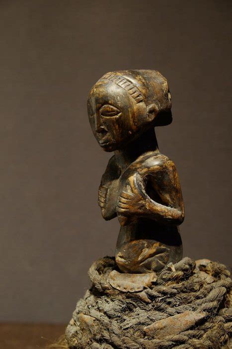 Divination Calebasse Wood Kabwelulu Luba Congo Drc Barnebys