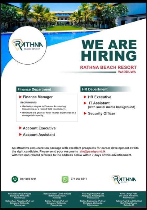 Hr Finance It Security Jobseekerlk