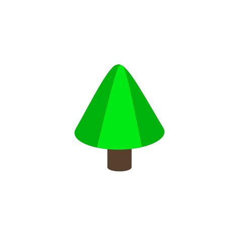 Green And Brown Tree Vector Art At Vecteezy