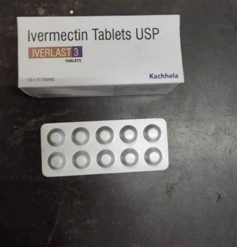 Ivermectin 3 Mg Tablets Usp At ₹ 200strip Of 10 Tablets Walani Id