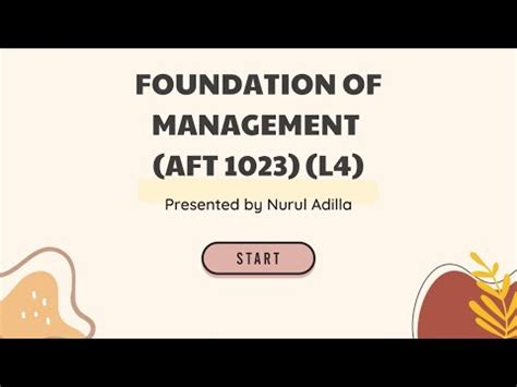 AFT 1023 L4 MANAGEMENT INDIVIDUAL ASSIGNMENT YouTube