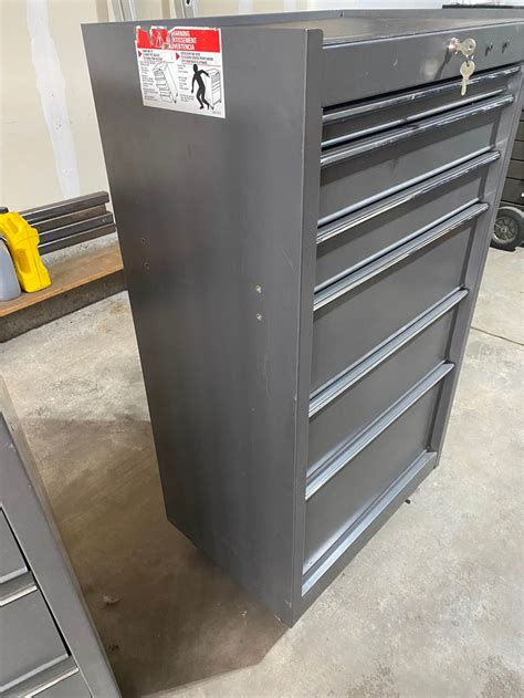 Husky Rolling Toolbox 6 Drawers Color Greygray Tool Boxes Belts