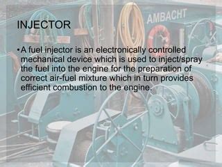 INJECTOR GROUP Ppt