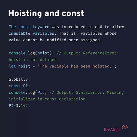 Variable Hoisting In Javascript Pdf