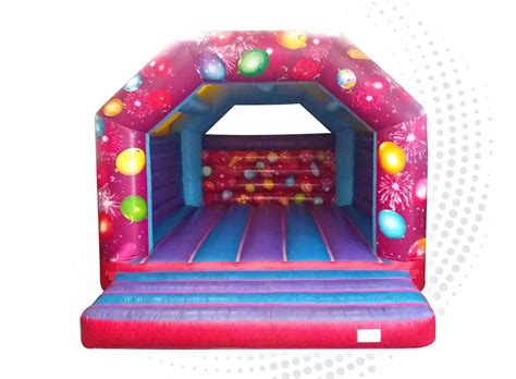 Large Celebration Bouncy Castle Hire Leicester And Leicestershire