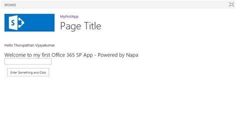 office 365 sharepoint app development using napa versatile digital dna