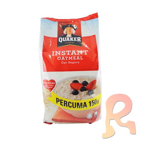 Quaker Instant Oat Kg Running Man Delivery