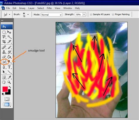 Membuat Efek Api Di Photoshop My Creativity