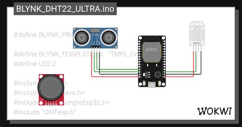 Blynkdht22o Wokwi Esp32 Stm32 Arduino Simulator