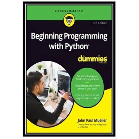 Beginning Programming With Python For Dummies