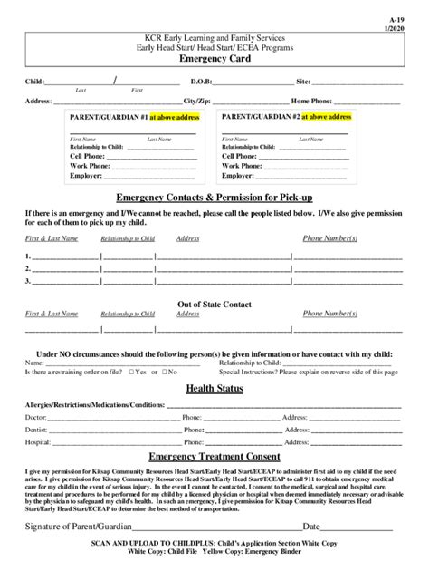 Fillable Online 201920 ECEAP Prescreen Application Combined Form