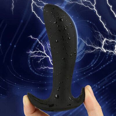 Male Waterproof Prostate Massager Anal Butt Plug G Spot Vibrator E Stim Sex Toy Ebay