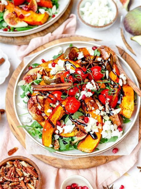 Pompoen Salade Met Vijgen Feta Balsamico Food By Sann