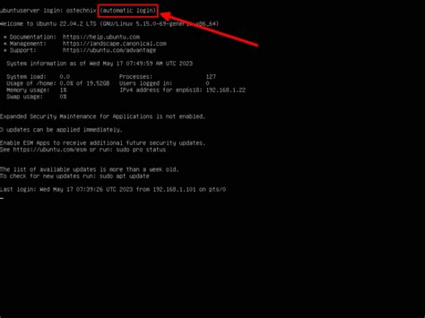 Enable Automatic Login In Ubuntu Desktop And Server Ostechnix