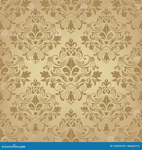 Vintage Seamless Background Seamless Wallpaper Stock Vector Illustration Of Cloth Clothes