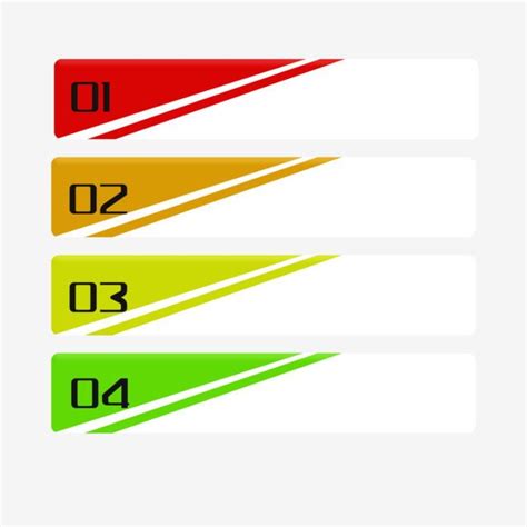 Colorful Ppt Directory Title Bar