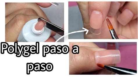 Uñas de Polygel paso a paso bien explicado Clase 3 YouTube
