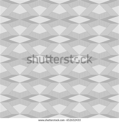 Graphic Linear Seamless Texture Stock Vector Royalty Free 652632433