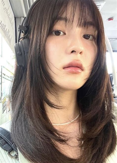 Korean Fall Hair Colors To Inspire Cortes De Pelo Flequillo Para Cara Redonda Ideas De Corte