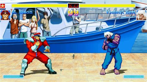 M Bison Vs Violent Ken Hardest Street Fighter YouTube