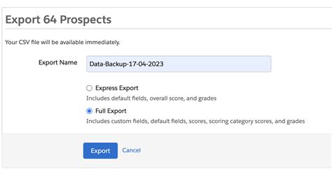 Data Backups For Account Engagement · Nebula Consulting