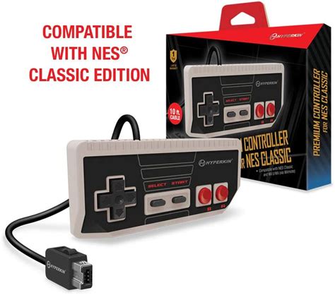 Nes Premium Controller For Nes Classic Hyperkin — Videogamesplus Ca