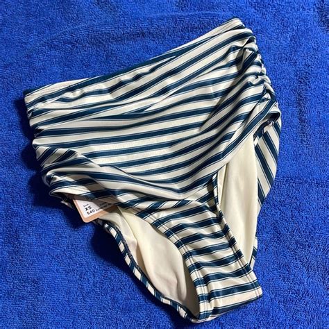 Nani Swim Nwt Nani Coastal Stripe Swim Bottoms Poshmark