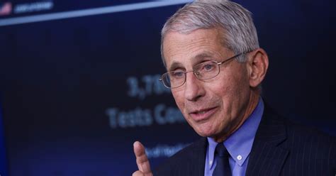 El Epidemiólogo De La Casa Blanca Anthony Fauci Entró En Cuarentena