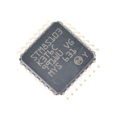 5pcs Stm8s103k3t6c 8 Bit Microcontroller Chip Microcontrollers 16 Mhz