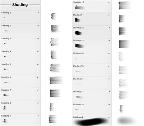 Procreate Brushes Tattoo Sketch Linework Fine Liner Brushes Procreate Tattoo Brush Stamps