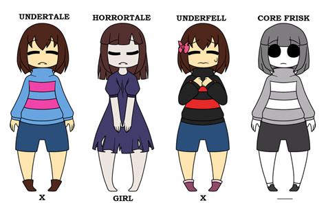 Frisk Multiverse Frisk Multiverso By Thecherryblue On Deviantart