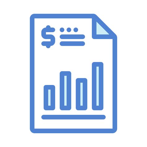 Analytics Generic Blue Icon